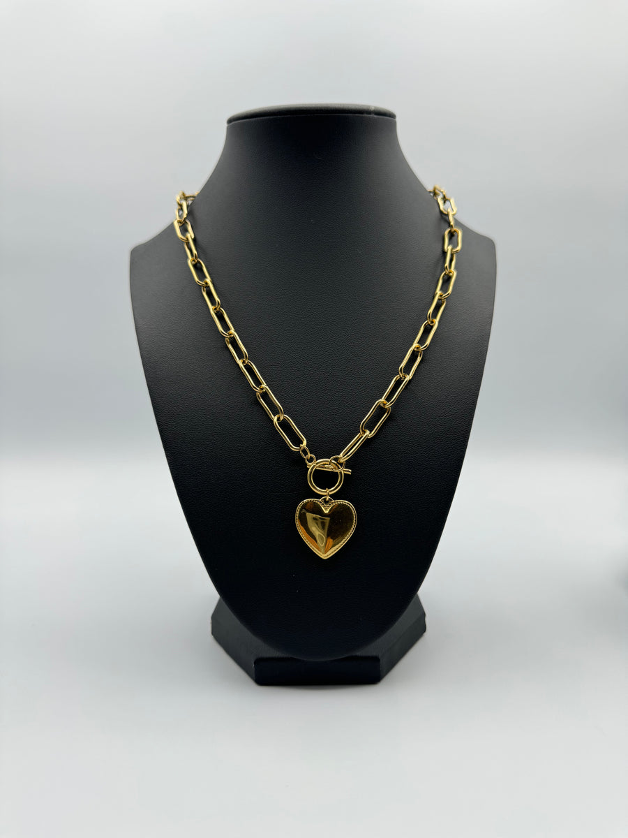 HEART CHAIN GOLD – Jacy Cosmetics